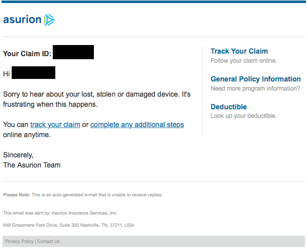 The Phone Insurance Claim System for Major Wireless Carriers is ...